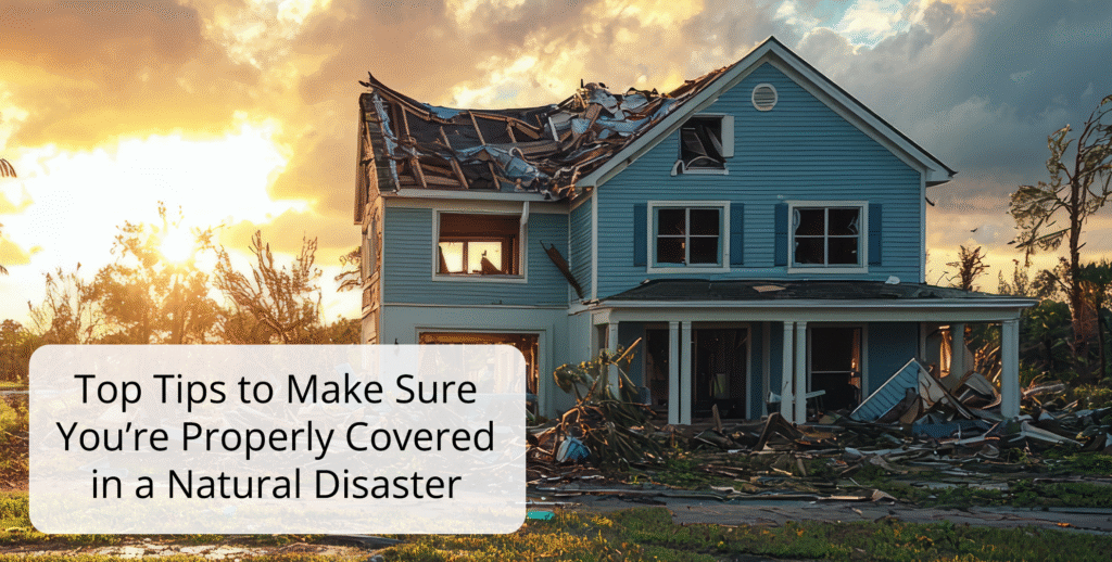 Top Tips to Make Sure You’re Properly Covered in a Natural Disaster - A ...